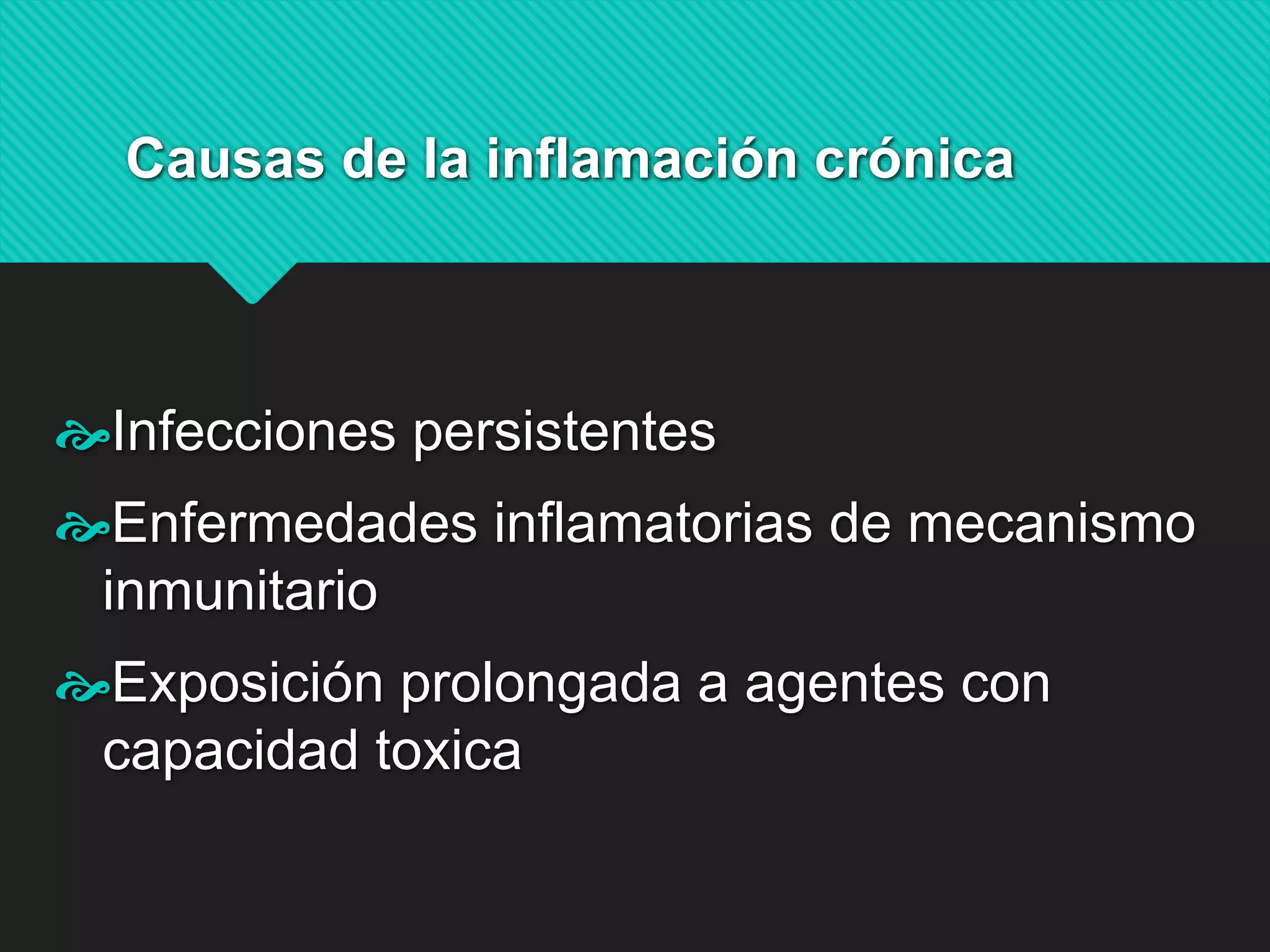 Inflamación aguda e inflamación crónica | PPTX