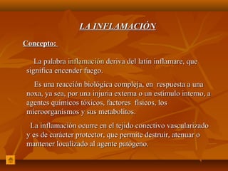 Inflamación (exposición) | PPT
