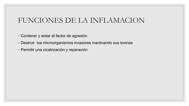INFLAMACION | PPT