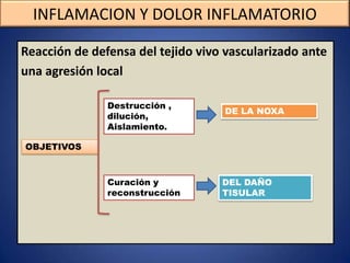 Inflamacion y dolor | PPTX