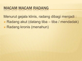 Inflamasi akut | PPTX