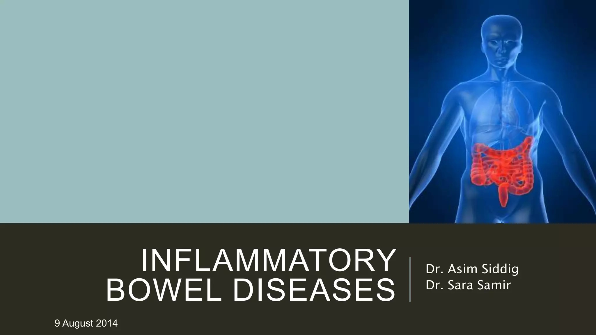 Inflamatory bowel diseases | PPTX | Digestive Disorders | Diseases and ...
