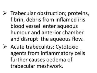 Inflamatory glaucoma | PPTX