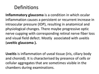 Inflamatory glaucoma | PPT