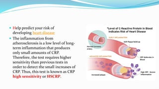 Inflamatory Markers CRP & ESR. Medical .pptx