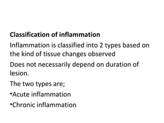 Inflammation | PPT | Blood Disorders | Diseases and Conditions