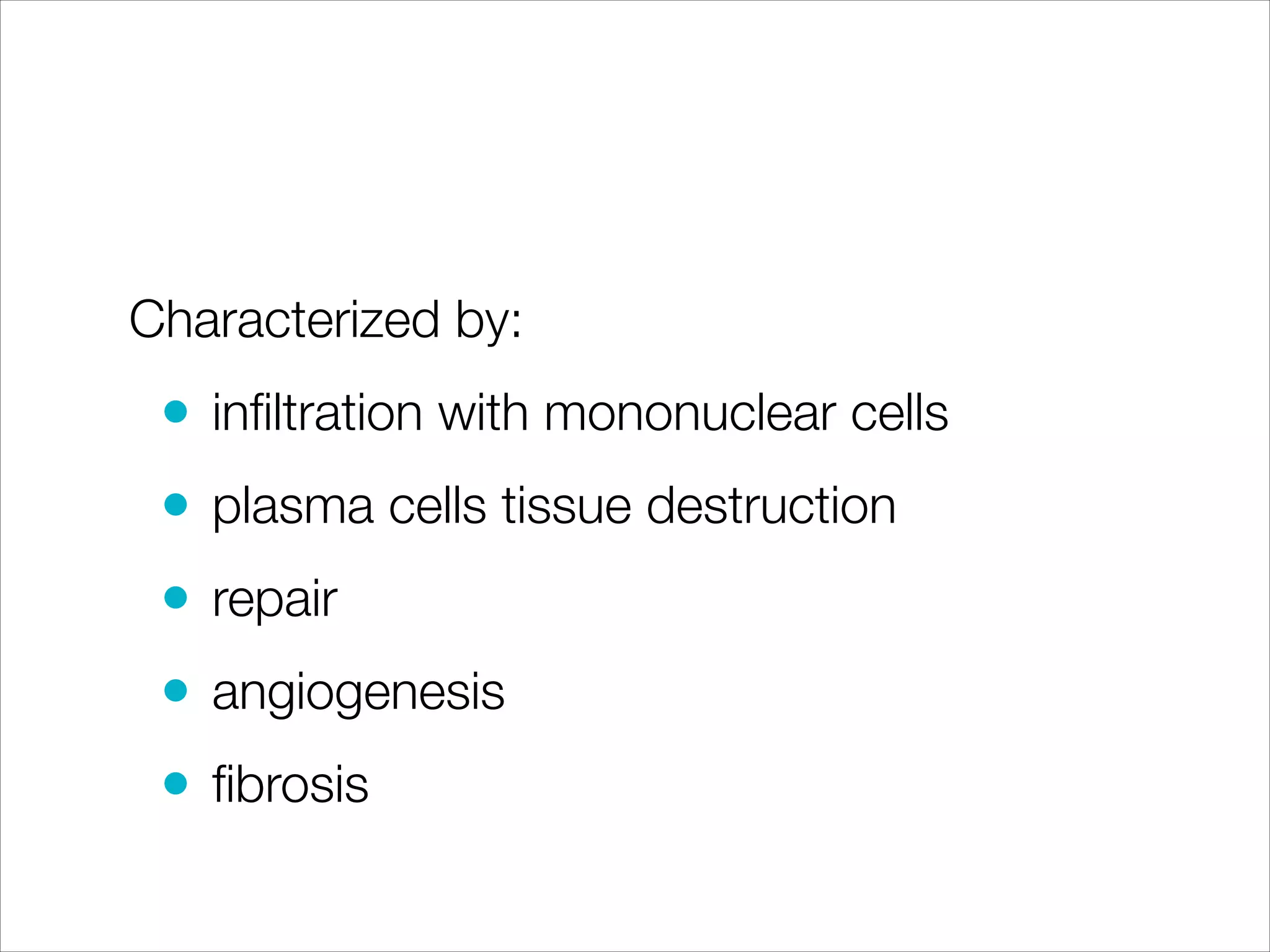 Inflammation, role and types. | PDF