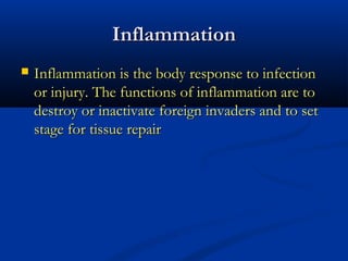 Inflammation | PPT | Lung and Respiratory Health | Diseases and Conditions