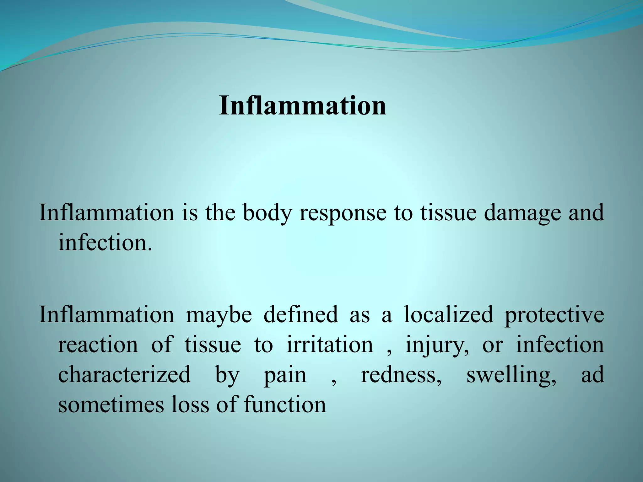 Inflammation | PPTX