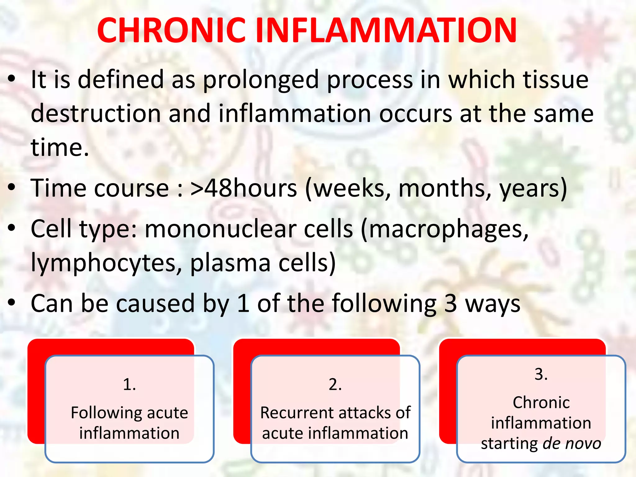 Inflammation- General Pathology seminar PG 1st year | PPTX