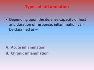 Inflammation- Basic Concept | PPTX