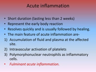 Inflammation- Basic Concept | PPTX