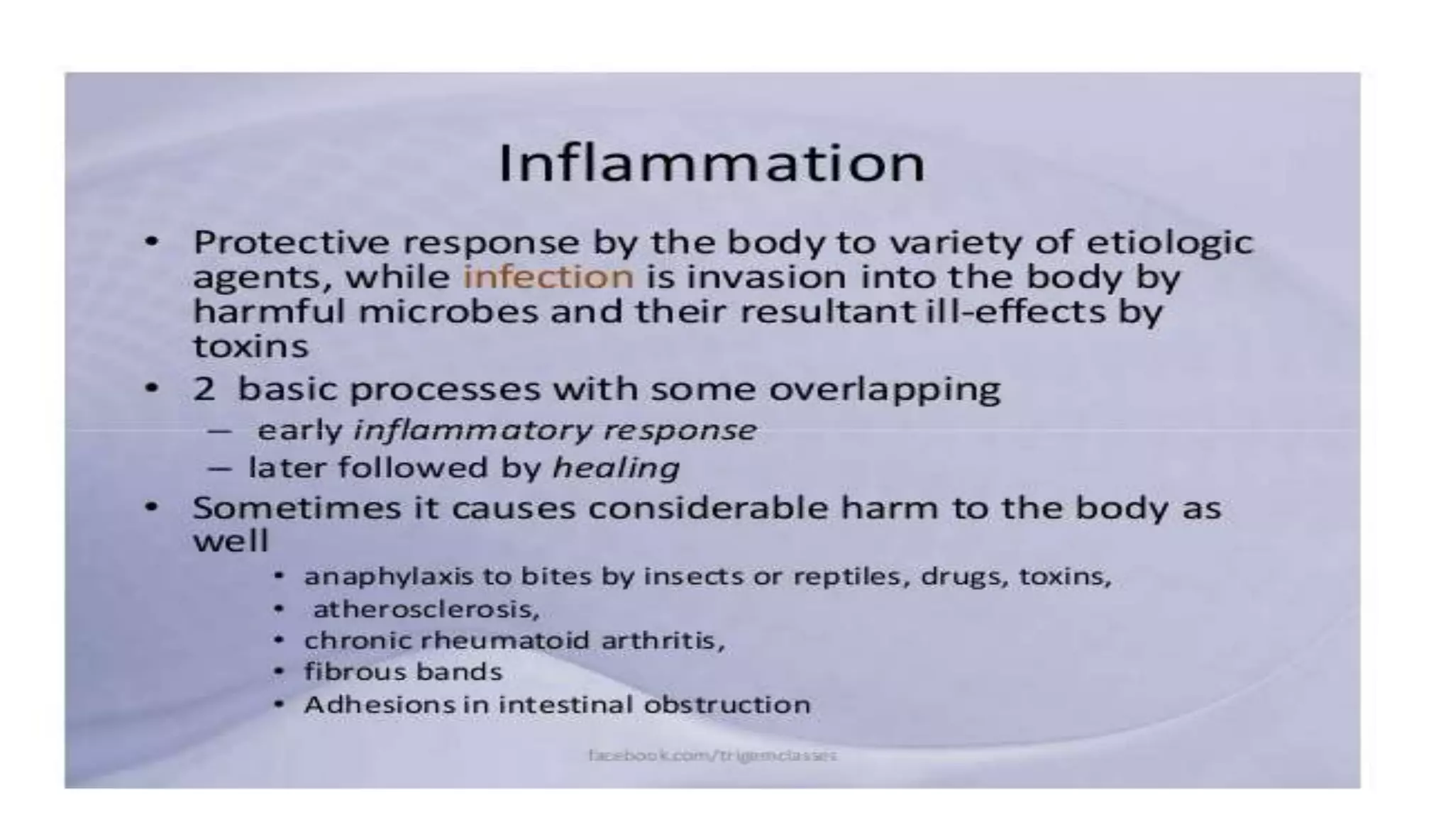 Pathophysiology of Inflammation | PPTX