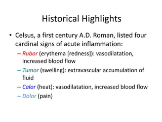 INFLAMMATION.pptx | Blood Disorders | Diseases and Conditions