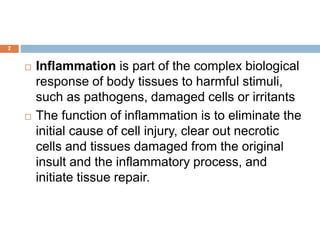 Inflammation.pptx | Blood Disorders | Diseases and Conditions