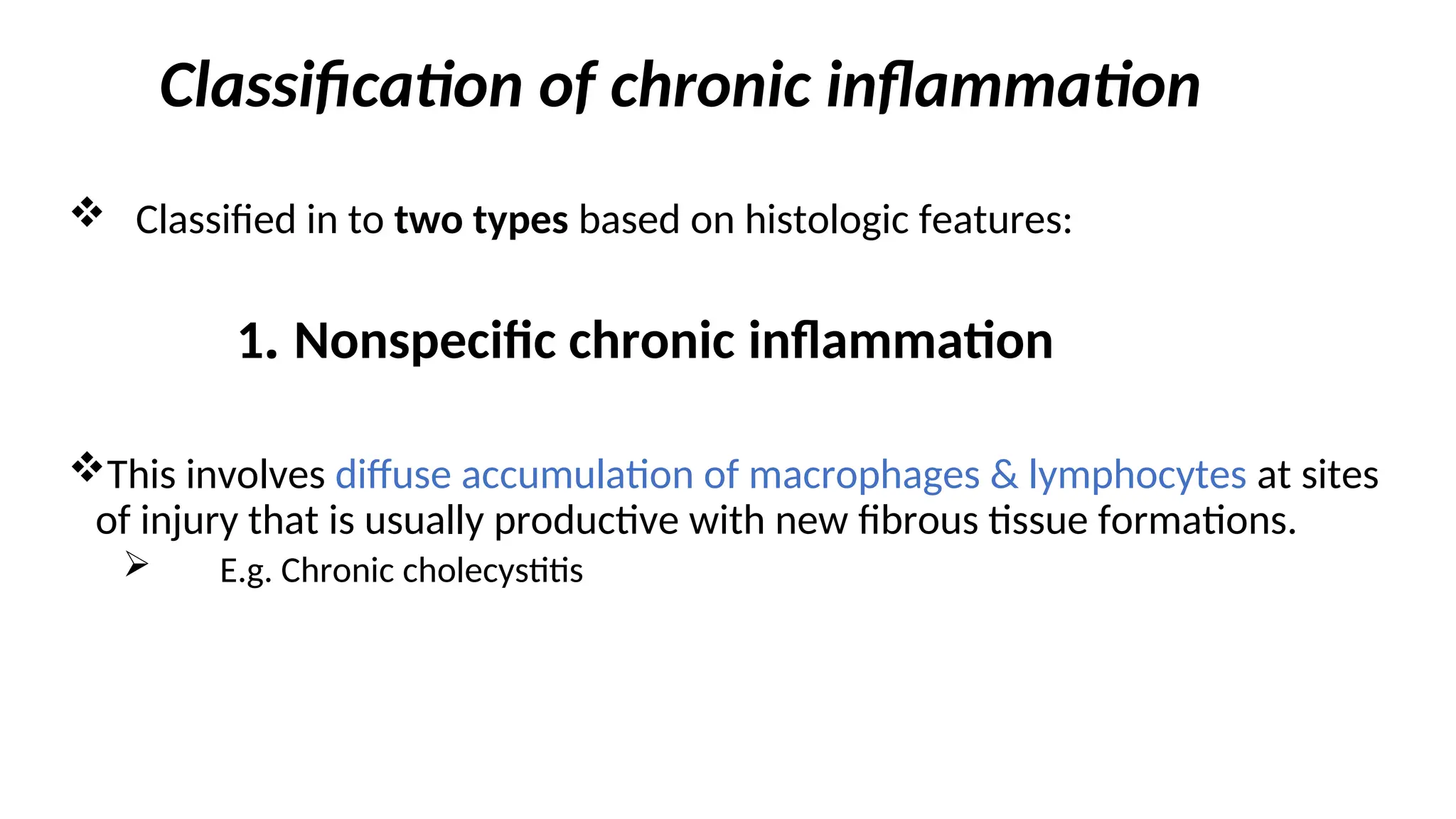 Inflammation is a basic pathological topic | PPT