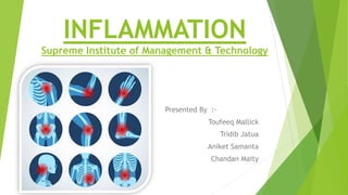 INFLAMMATION. BML301 Tridib Aniket Toufeeq Chandan pptx.pdf