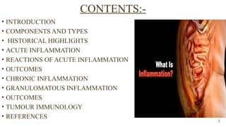 INFLAMMATION - GENERAL CHARACTERTISTICS | PPTX
