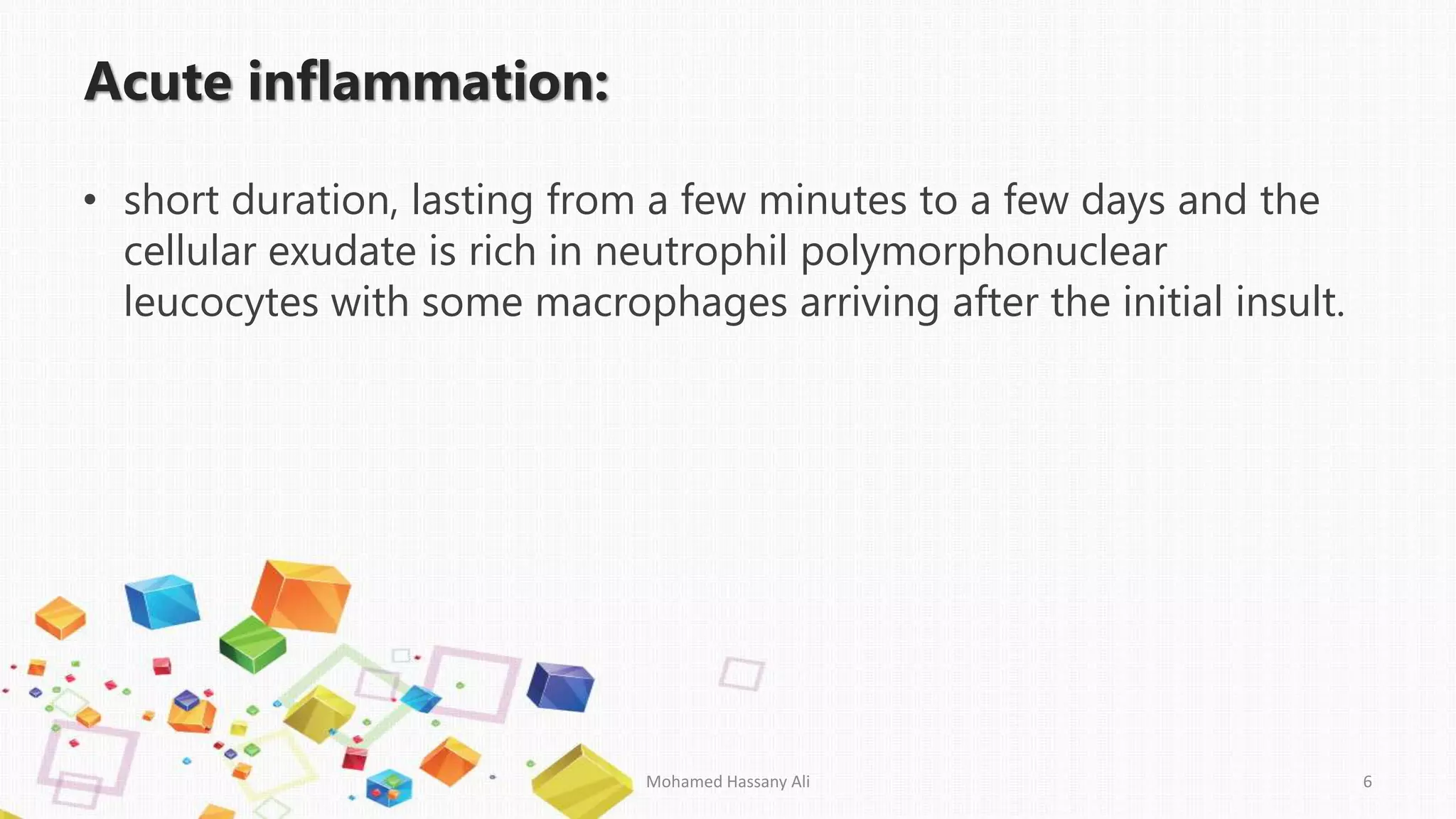 Inflammation acute inflammation | PPT