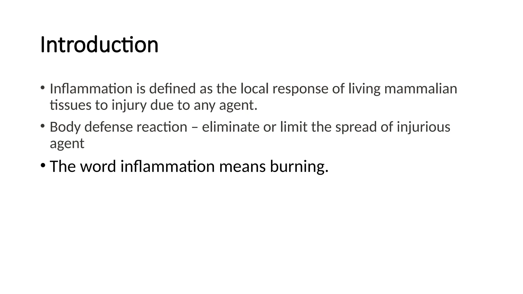 Inflammation and Healing Pathophysiology | PPTX