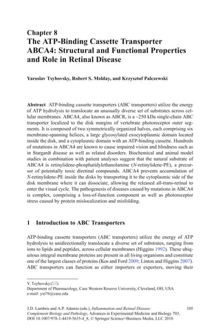 Inflammation and Retinal Disease Complement Biology and Pathology.pdf