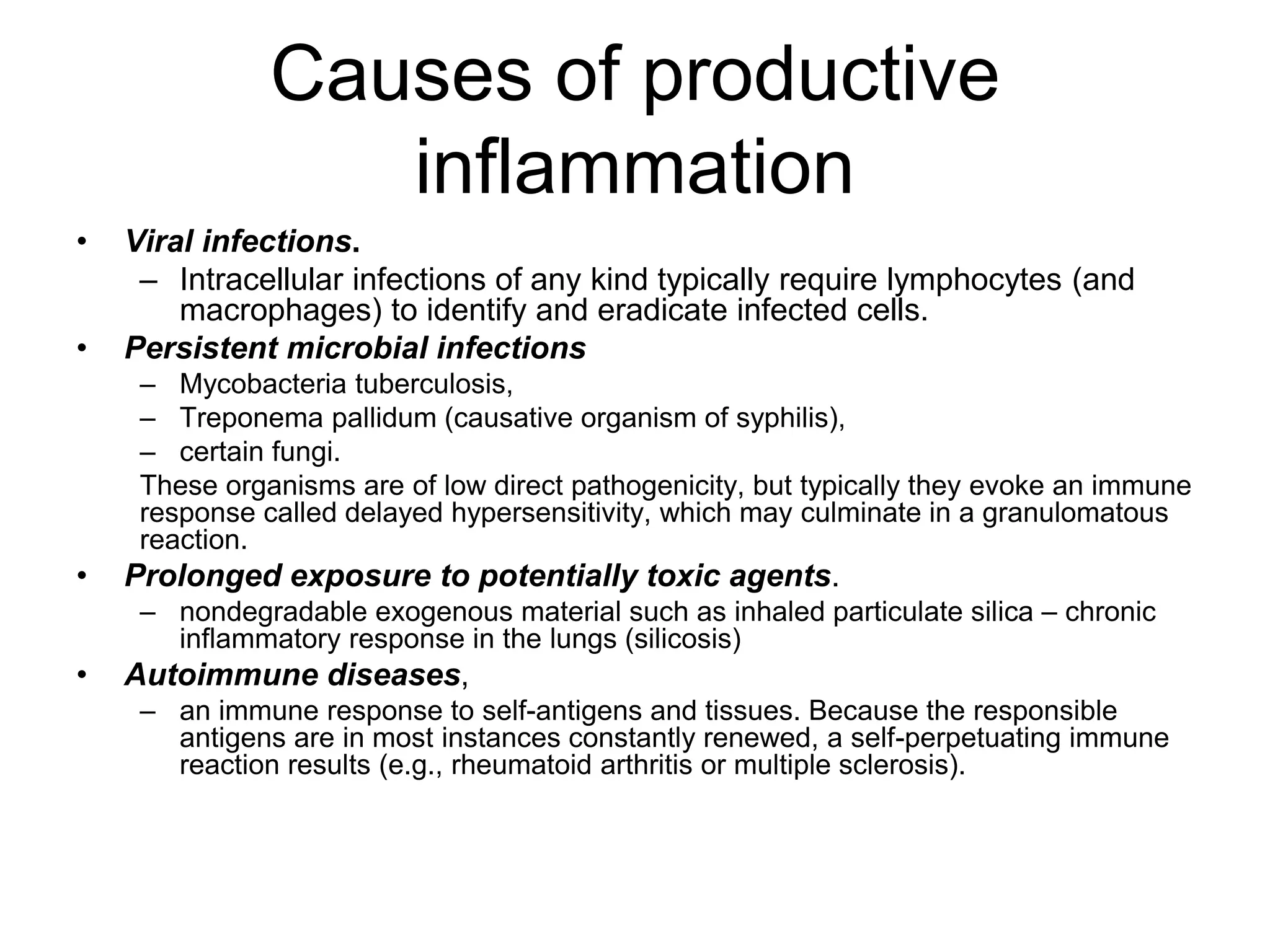 Inflammation II 2019.pdf and pathology related | PDF