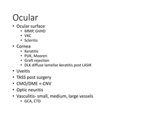 Inflammations @ Eye | PPT