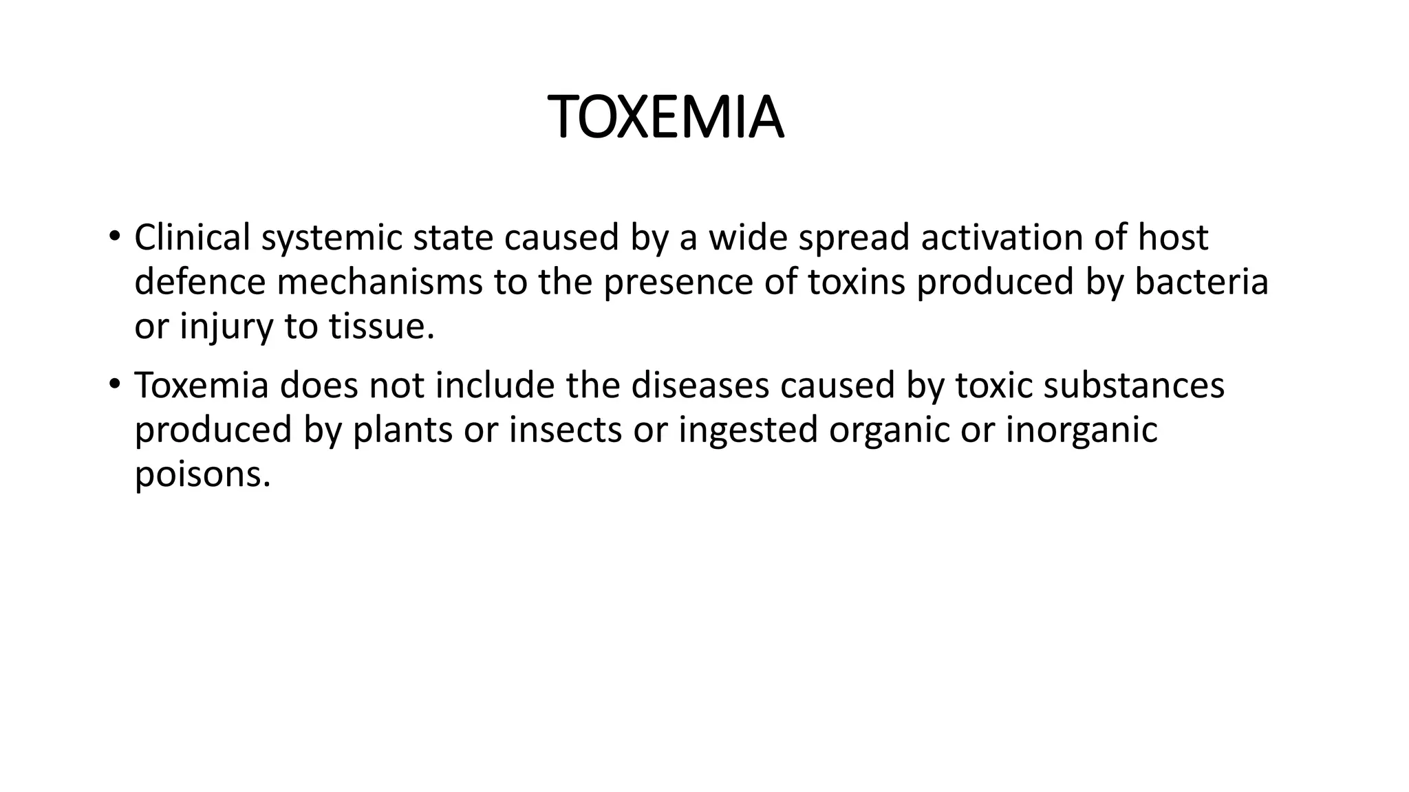 INFLAMMATION, INFECTION, PYAEMIA, TOXEMIA,.pptx | Infectious Diseases ...