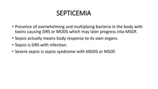 INFLAMMATION, INFECTION, PYAEMIA, TOXEMIA,.pptx | Infectious Diseases ...