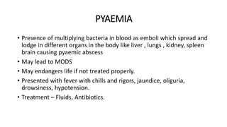 INFLAMMATION, INFECTION, PYAEMIA, TOXEMIA,.pptx