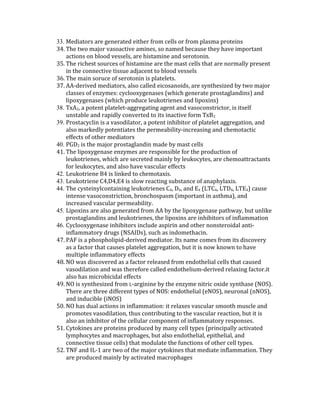 Inflammation Flash points By Dr Ejaz Waris | PDF