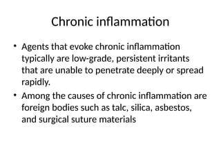INFLAMMATION in surgical nursing FHSpptx | PPTX