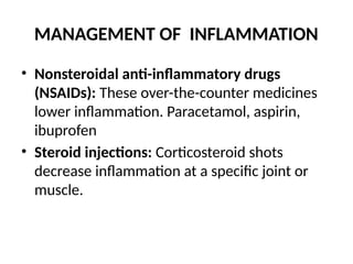 INFLAMMATION in surgical nursing FHSpptx | PPTX