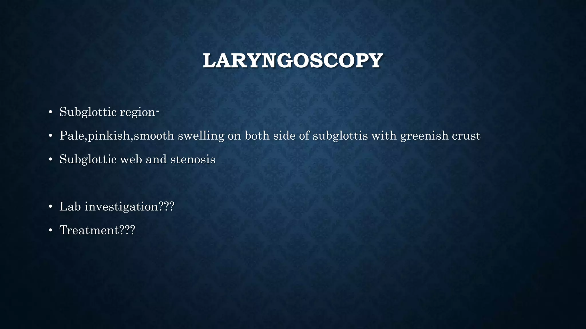 Inflammations of larynx.pptx