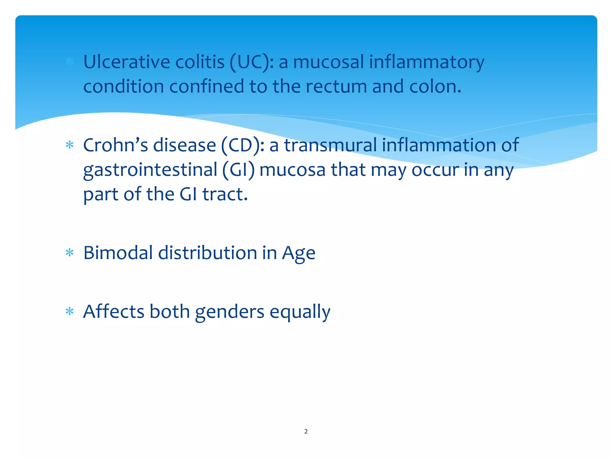 Inflammatory Bowel Disease - Pharmacotherapy | PPTX