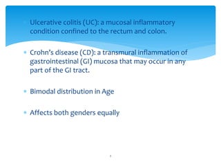 Inflammatory Bowel Disease - Pharmacotherapy | PPTX
