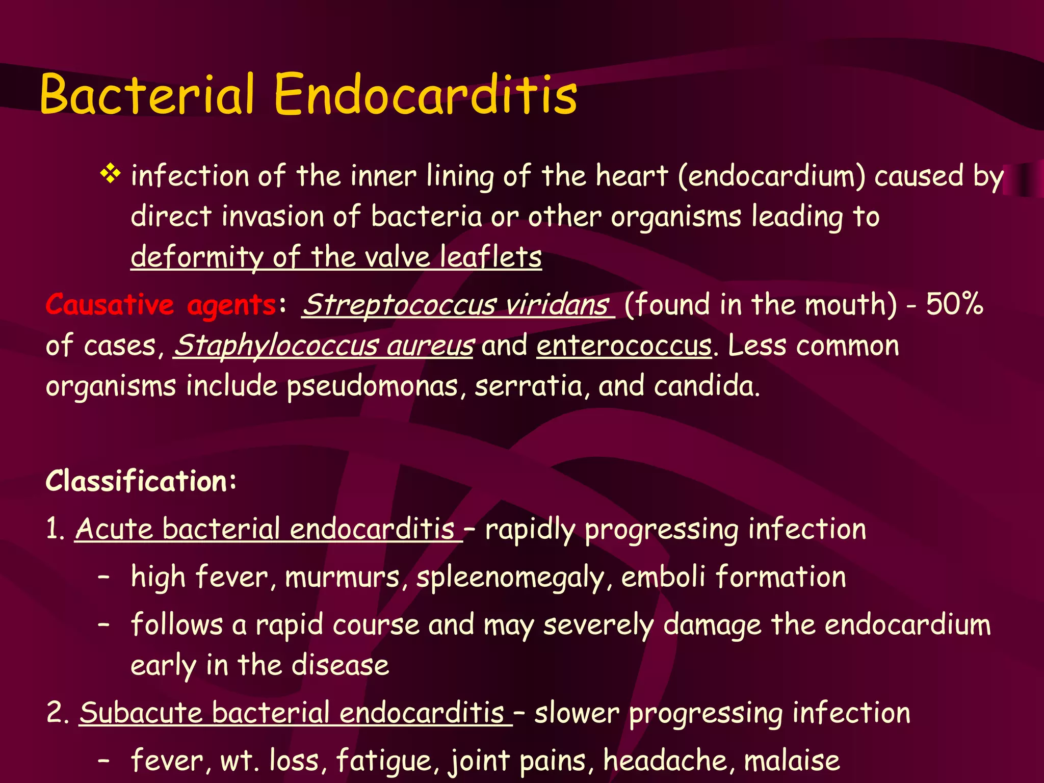 Inflammatory Heart Disease | PPT
