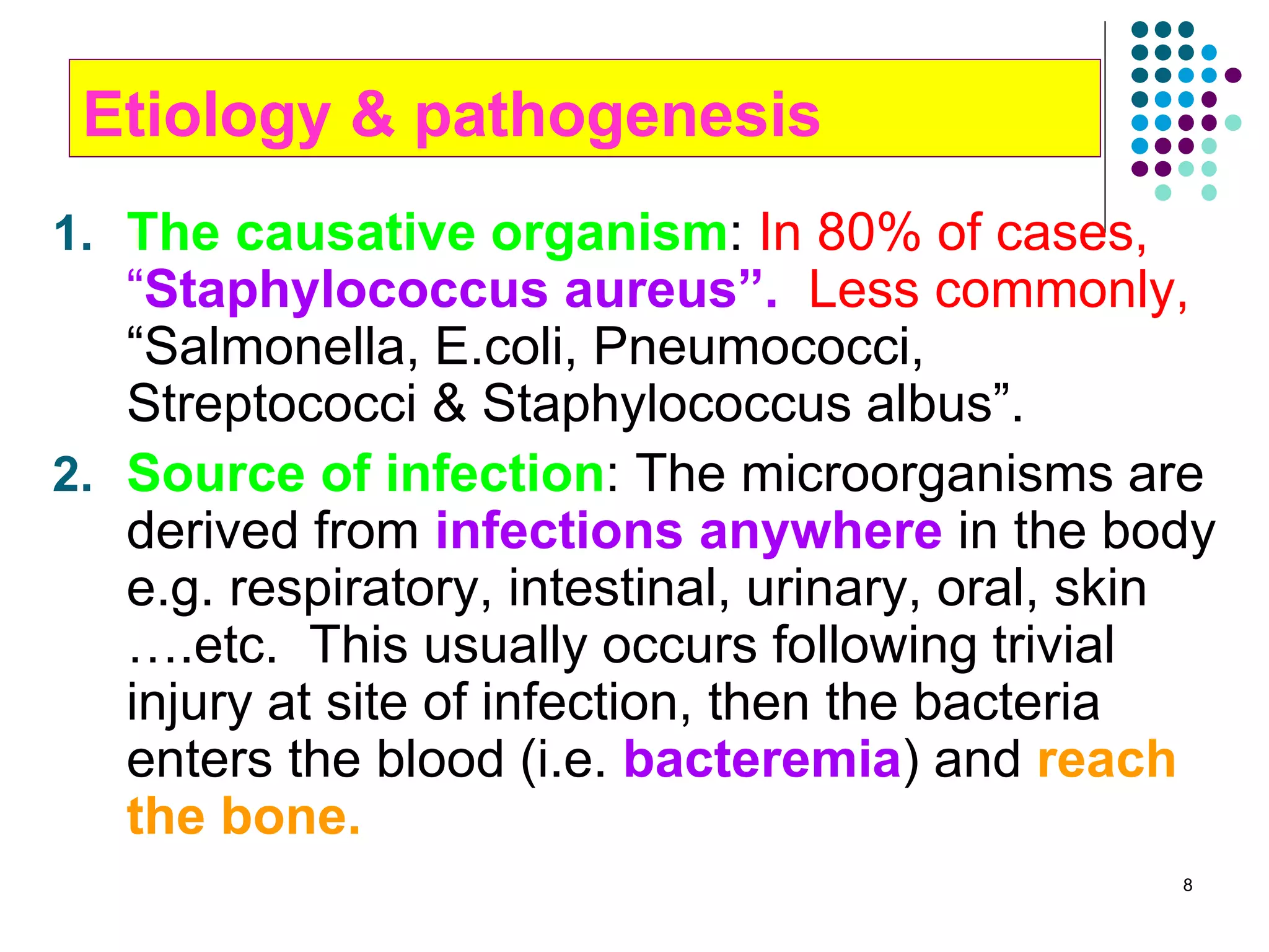 Inflammatory bone diseases & bone fracture_Dr.Manal Ismail Abd-Elghany ...
