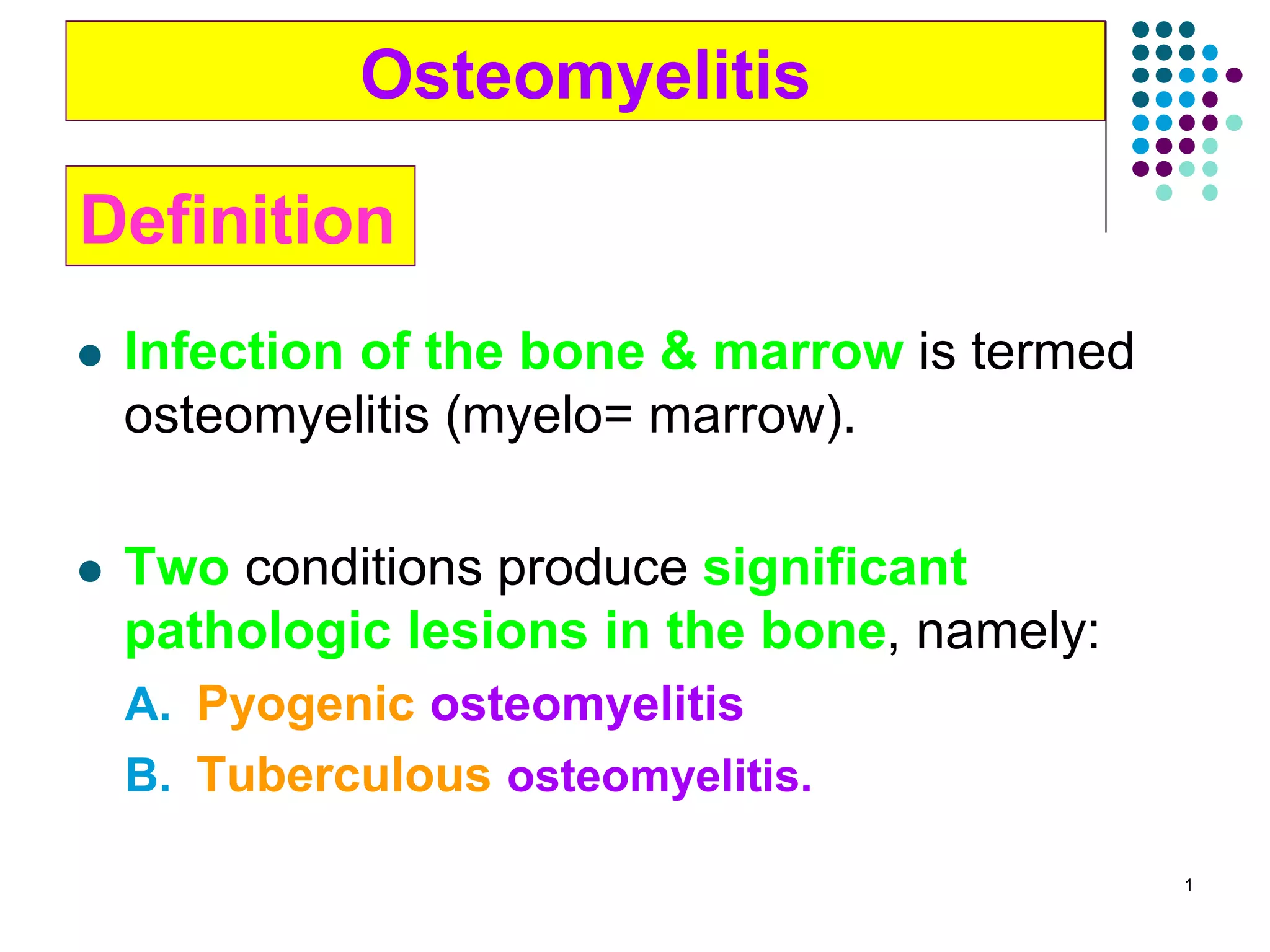 Inflammatory bone diseases & bone fracture_Dr.Manal Ismail Abd-Elghany ...