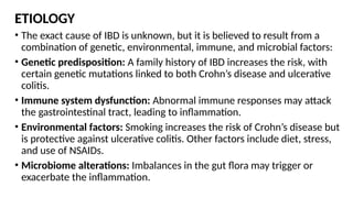 INFLAMMATORY BOWEL DESEASE.pptx OF GI TRUCT | PPTX