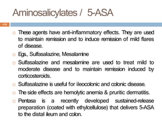 inflammatory bowel diseas.pptx | Digestive Disorders | Diseases and ...