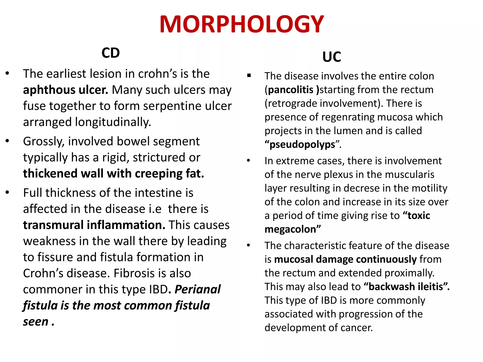 Inflammatory bowel disease (IBD) | PPTX
