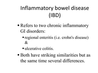 Inflammatory bowel disease | PPT