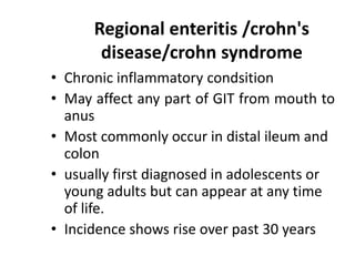 Inflammatory bowel disease | PPT