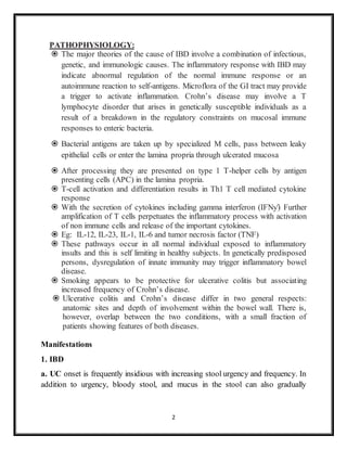 Inflammatory bowel disease | DOCX