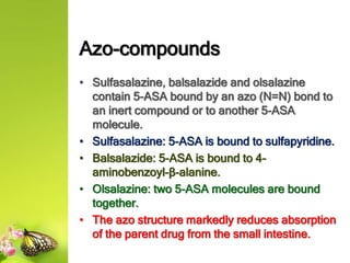 Inflammatory bowel disease: aminosalicylates | PPSX