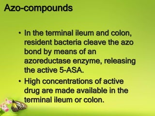Inflammatory bowel disease: aminosalicylates | PPSX