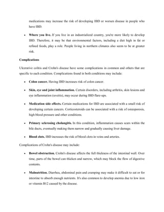 Pathophysiology of Inflammatory bowel disease | PDF
