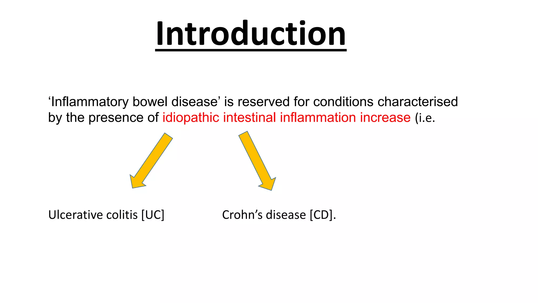 Inflammatory bowel disease | PPTX