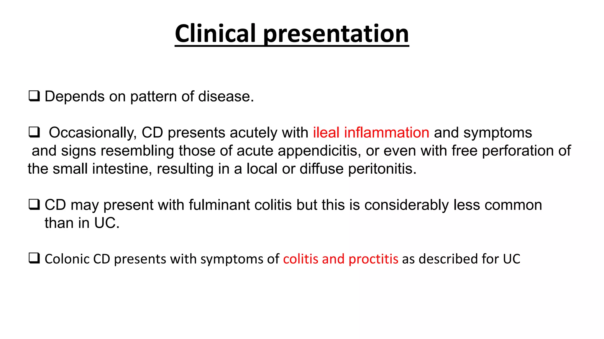 Inflammatory bowel disease | PPTX